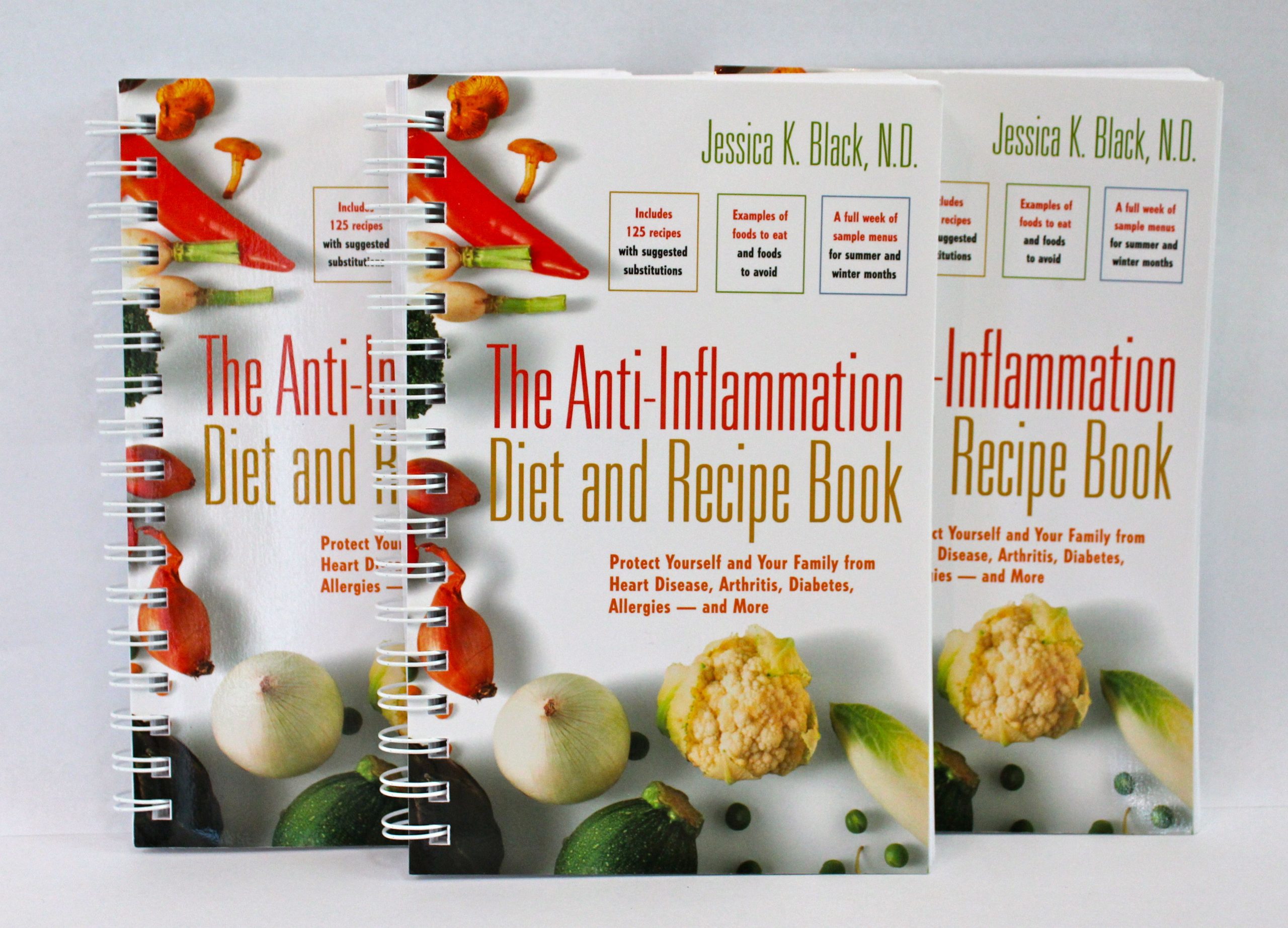 The Anti-Inflammation Diet and Recipe Book (Spiral) - Jessica Black